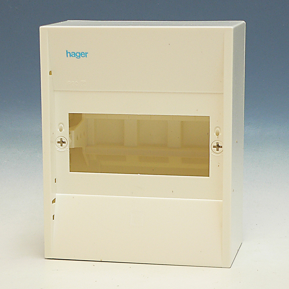 Hager GD106E ledige verdeler 1-rij 6 modules kopen? | Elektroshop.nl