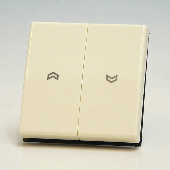 Jung AS500 jaloezie drukknop creme AS591-5P kopen? | Elektroshop.nl