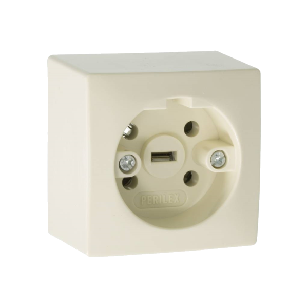Perilex WCD 16A opbouw, vierkant crème 2491-010 kopen ...