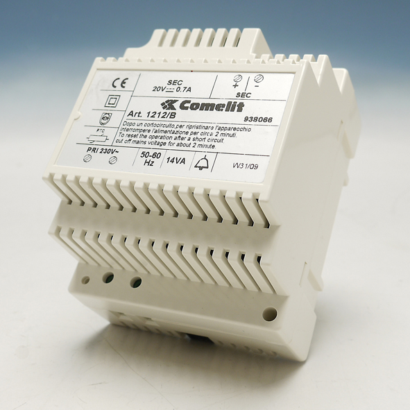 COMELIT 1212/B VOEDING 230V 20VDC TBV MONITOR kopen? | InstallatieBalie.nl