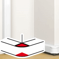 DLP snap-on buitenhoek 85-120° tbv 075602 wit kopen? | InstallatieBalie.nl