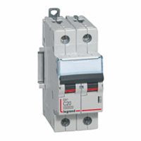 Legrand 409203 Mcb Dx3 2P C20A 10000 A kopen? | InstallatieBalie.nl