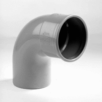 pvc bocht sn4sn8 110 mm mof spie 87.5 grijs manchet kopen ...