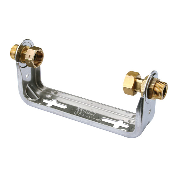 Watermeterbeugel + Kopp. 1"x1" 2xbi L=190mm kopen? | InstallatieBalie.nl