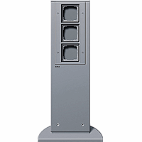 Gira Energiezuil 3x leeg L=491mm IP44 aluminium 134526 kopen ...